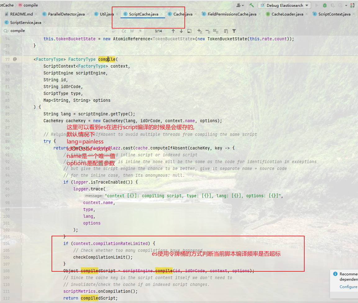 Too many dynamic script compilations within, max[75/5m]; | 小五的个人杂货铺